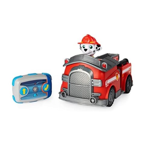 Marshall Remote Control Fire Truck with 2-Way Steering, for Kids Aged 3 ...