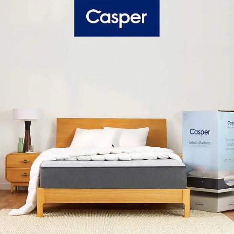 Casper Select 12寸记忆棉床垫Full 中等硬度 $399.99