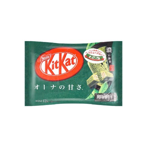 NESTLE Japanese Kit Kat Matcha Chocolate Wafer 13pc NESTLE雀巢 KITKAT 夹心威 ...