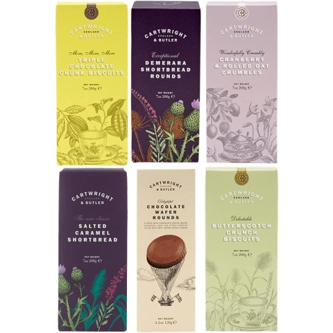 Cartwright & Butler | Biscuit Six Pack Selection | A Variety of our ...