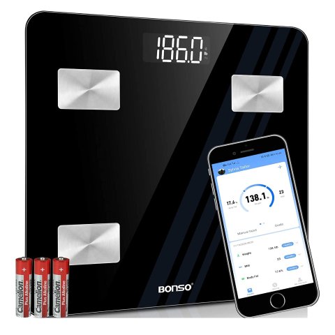 BONSO 蓝牙智能体脂秤 $14.99