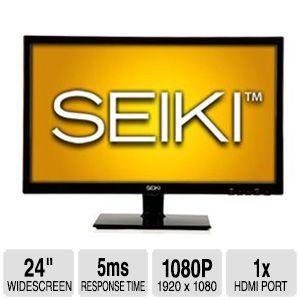 Seiki 24 Class 1080p Widescreen Desktop Monitor SE24FA01-R $89.99.