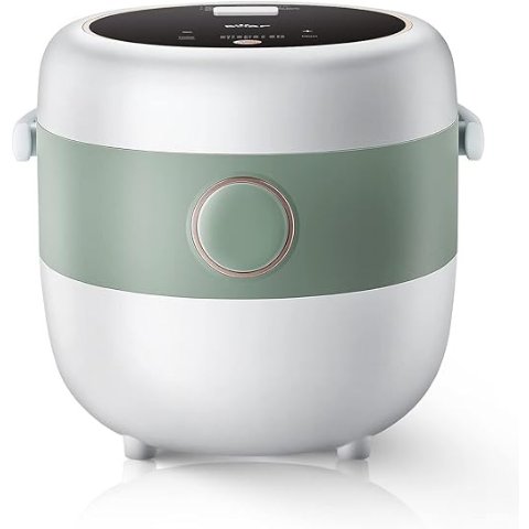 Rice Cooker 3 Cups Uncooked/6 Cups Cooked, 3D Heating and Fuzzy Logic ...