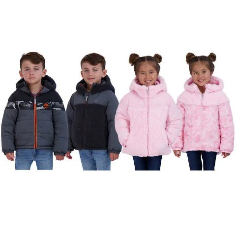 Costco GERRY Kids' Reversible Jacket 24.99