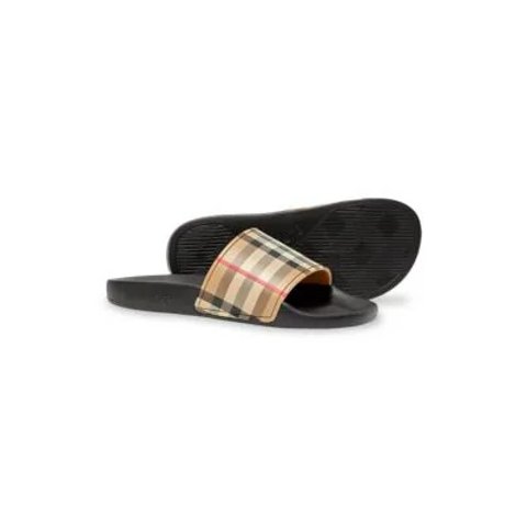 Little Kid's & Kid's Furley Vintage Check Pool Slides 儿童拖鞋 230.00 超值好货 ...