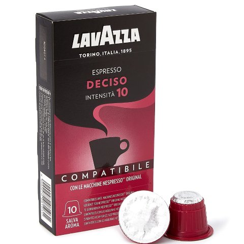 Lavazza Nespresso Capsules (Deciso, 100 Caps) $32.99
