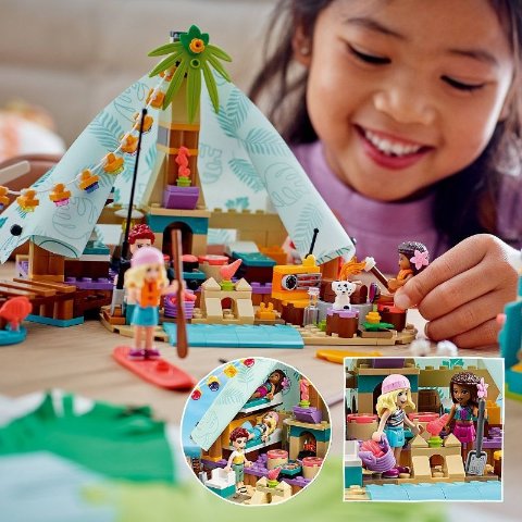 Target Lego Friends Beach Glamping 41700 Building Set 39.99