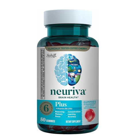 NEURIVA Plus Brain Supplement For Memory 50 Count $19.79