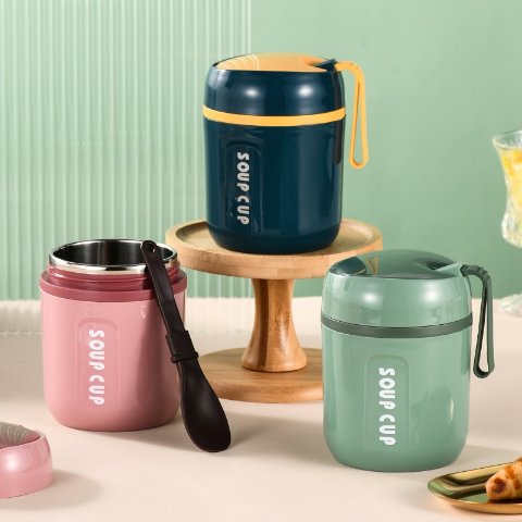 1pc 304 Stainless Steel Vacuum Cup Portable And Leak Proof Suitable For ...