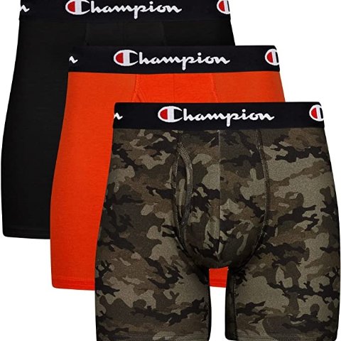 Champion Men's Underwear Boxer Briefs Pack 74% off