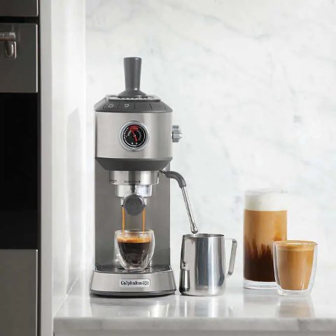 Calphalon Miniatura Compact Espresso Machine with Pressure Gauge $149.97