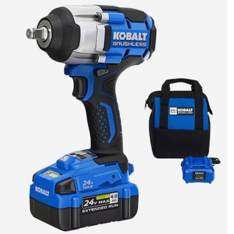 Kobalt Next-Gen 24-volt Max Variable Speed Brushless 1/2-in Drive ...