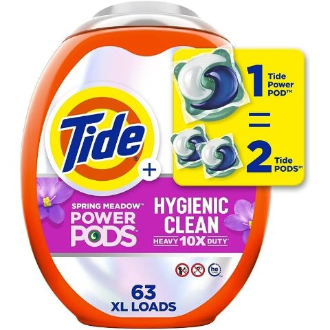 Amazon.com Tide Hygienic Clean Heavy 10x Duty Power PODS Laundry ...