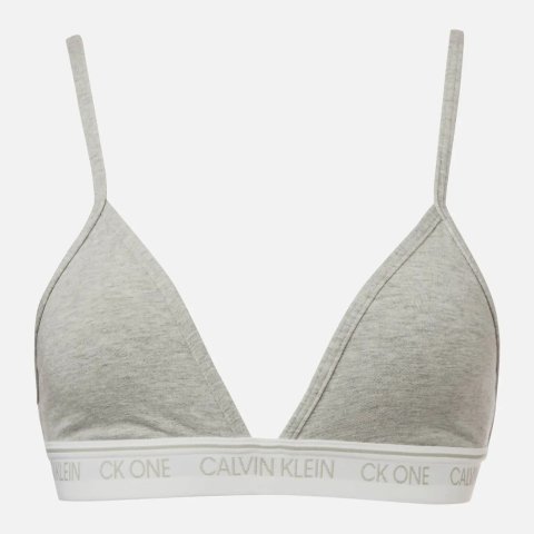 Calvin Klein Women's Ck One Unlined Triangle Bra - Grey Heather 三角文胸 32 ...