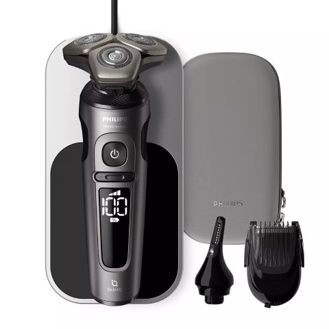 Buy the Philips Shaver S9000 Prestige Cordless electric shaver with 2 ...