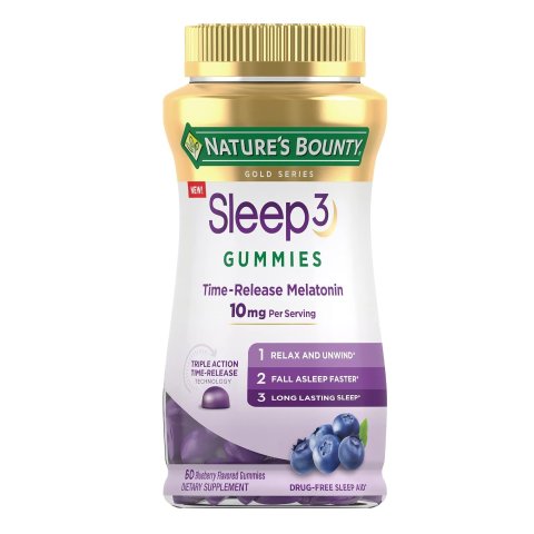 Sleep3 Gummies, Triple Action Time-Release Sleep Aid, Melatonin 10mg ...