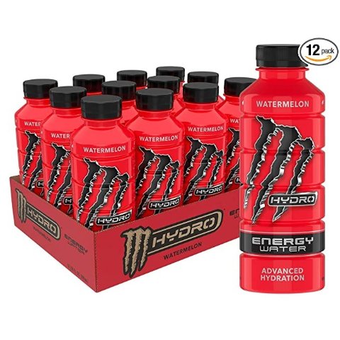 Hydro Water, Watermelon, 20 Fl Oz (Pack of 12) 西瓜口味Hydro Water能量饮料 20oz ...