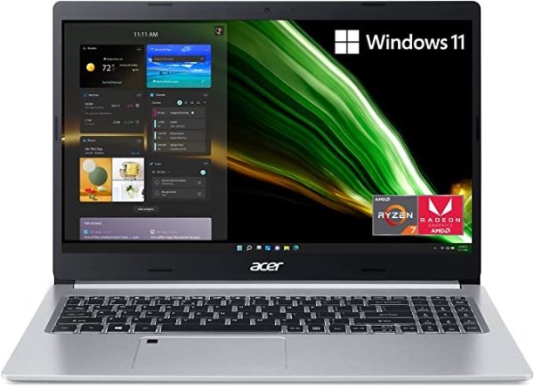 Amazon Acer Aspire 5 A515-46-R3CZ Slim Laptop | 15.6" Full HD IPS | AMD ...