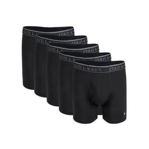 Saks OFF 5TH Polo Ralph Lauren 5-Pack Logo Boxer Briefs $39.99