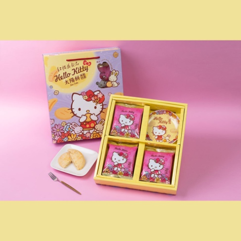 Hsu's Ginseng Hello Kitty Sun Cake Gift Box -With Hello Kitty Porcelain ...