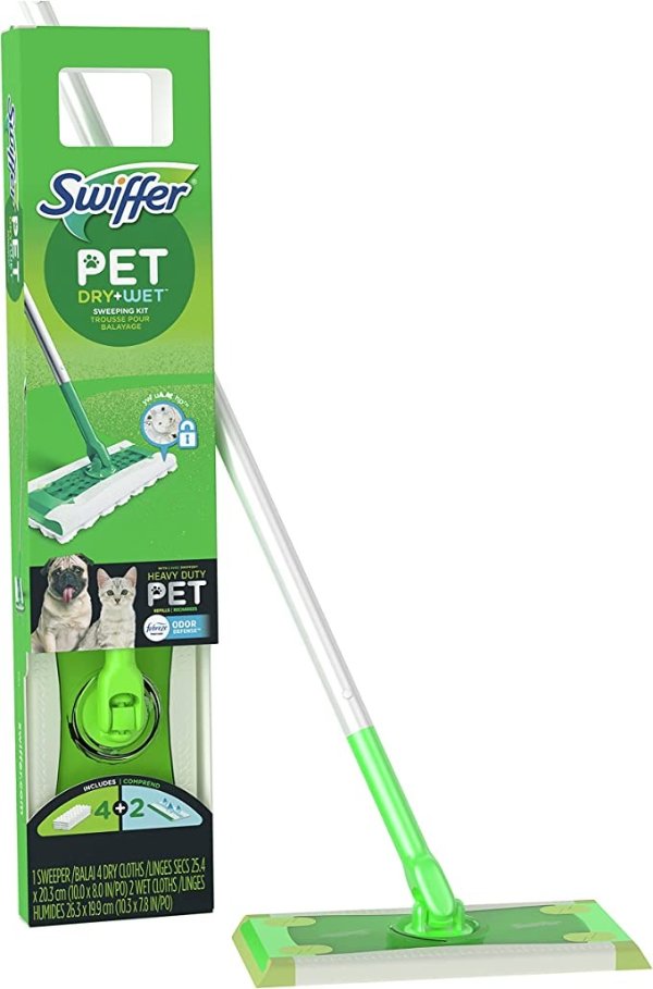 Sweeper 2-in-1, Dry and Wet Multi Surface Floor Cleaner, Pet Heavy Duty ...