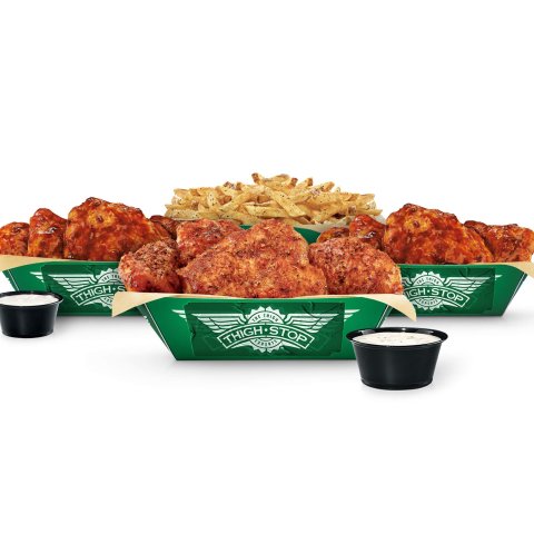 Wingstop 推出线上品牌Thighstop 带来11种口味香脆鸡大腿 配送订单满$15享8折