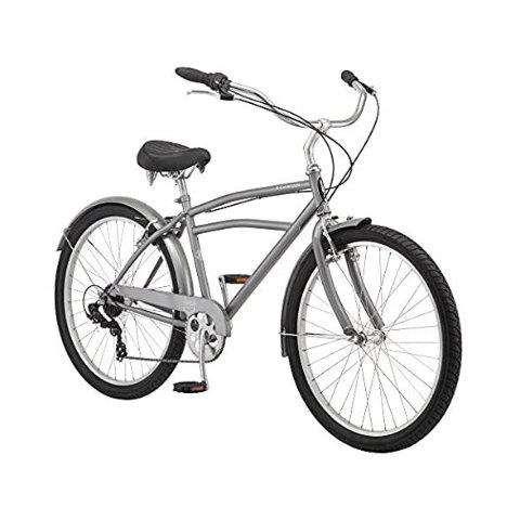 Huron Adult Beach Cruiser Bike, Featuring 17-Inch/Medium Steel Step ...