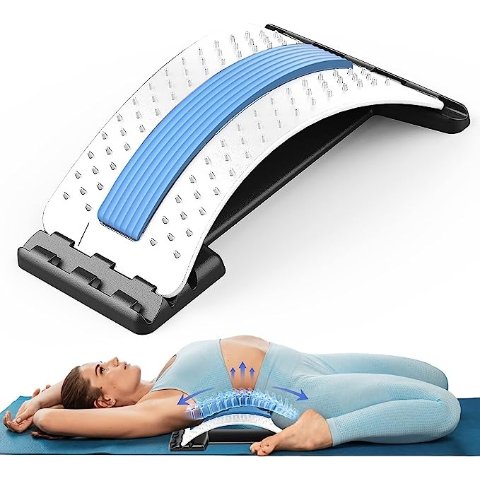 Back Stretcher for Lower Back Pain Relief, Back Cracker Board, Multi ...