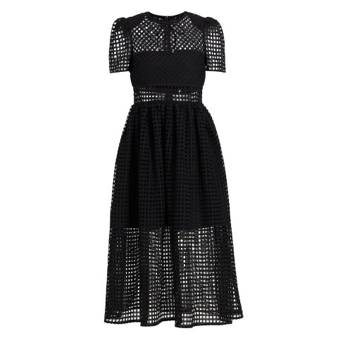 Grid Lace Midi-Dress Grid Lace 连衣裙 510.00 超值好货 | 北美省钱快报