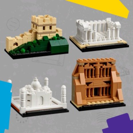 上新：LEGO官网 会员积分奖励兑换中心 免费领取拼搭图纸 封面世界奇观拼砌包 补货