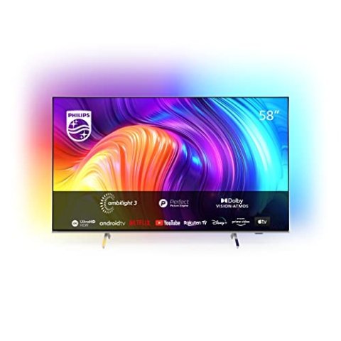 58PUS8507/12 58-Inch 4K LED TV | Ambilight, UHD & HDR10+ | Dolby Vision ...