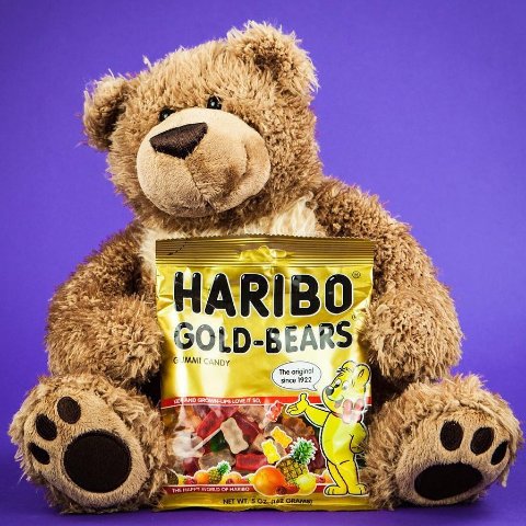 Haribo Gummi Candy, Goldbears Gummi Candy, 5 Pound Bag $10.87