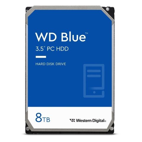 WD Blue 8TB 台式机硬盘 5640RPM CMR 128 $99.99