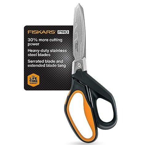 Fiskars Pro PowerArc 10" Heavy Duty Scissors - Building and ...