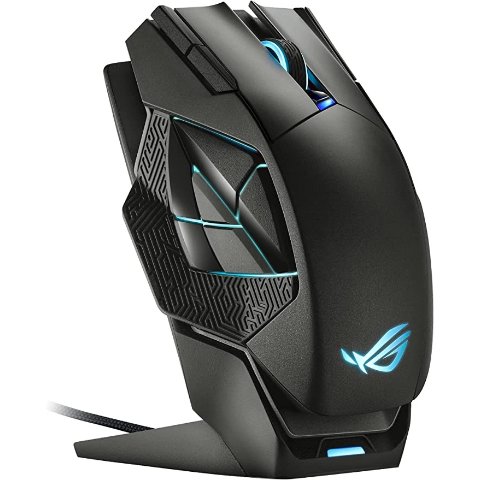ROG Spatha X Wireless FPS MMO Gaming Mouse - Magnetic Charging Stand ...