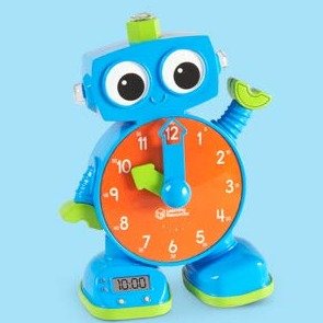 Amazon Learning Resources Tock The Learning Clock, Educational Talking ...