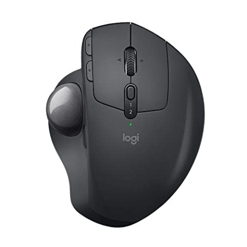 Logitech MX Ergo Wireless Trackball Mouse, Bluetooth Or 2.4GHz with ...