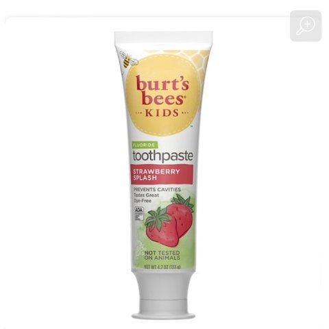 Burt's Bees Kids Toothpaste with Fluoride Strawberry $1.49