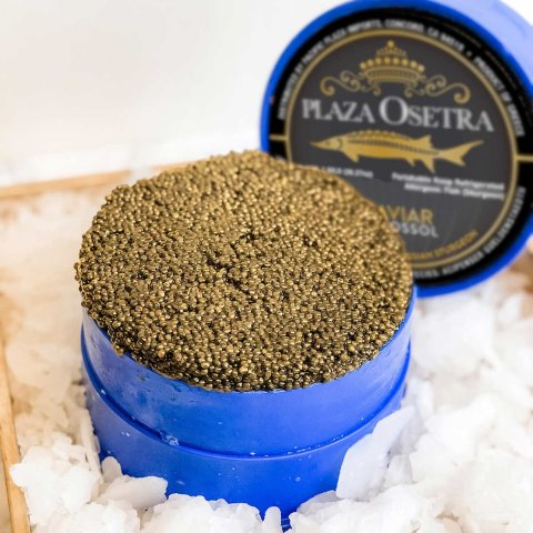 Plaza Golden Osetra Caviar Kilo Pack, 35.2 oz Plaza Golden Osetra 鱼子酱 ...