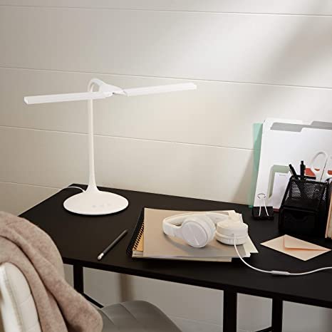 Amazon Basics Dual Head LED Desk Lamp $8.79
