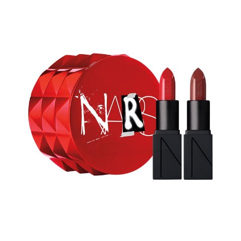 A MINI DUO OF ICONIC AUDACIOUS LIPSTICKS IN SHADES MONA AND RITA @ NARS ...