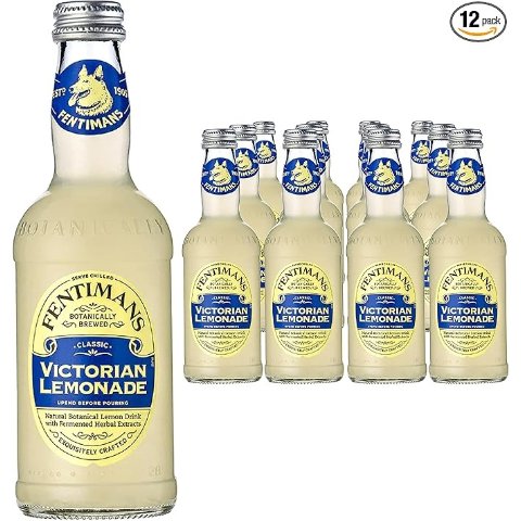 Fentimans Traditional Victorian Lemonade - Botanically Brewed Lemonade ...