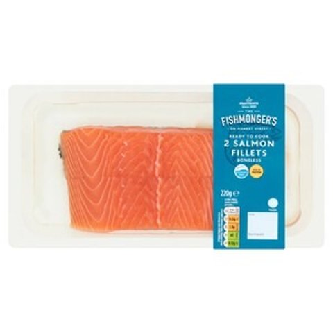 Morrisons 2 Salmon Fillets 优质三文鱼 4.50 超值好货 | 英国省钱快报