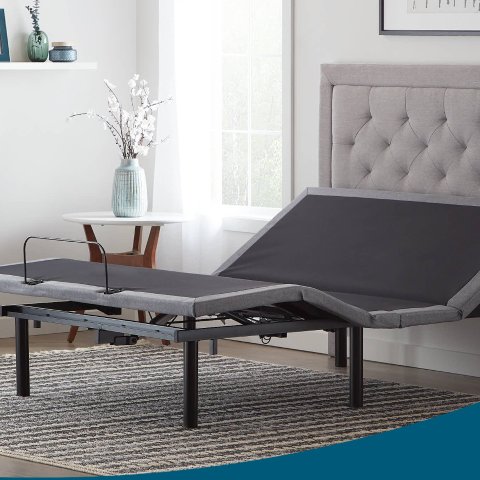 Advanced Power Adjustable Bed Base with Wireless Remote, USB Ports ...