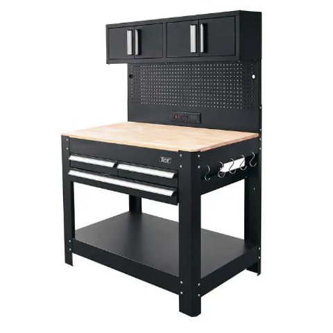 Costco TORIN 45" 3-Drawer Workbench with Hanging Cabinet 199.97