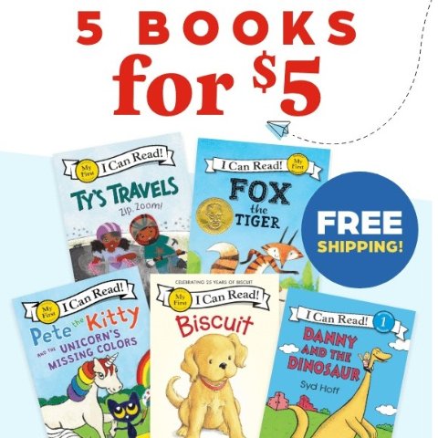 Highlights I Can Read Books For Children 5 Books for $5 + Free Shipping