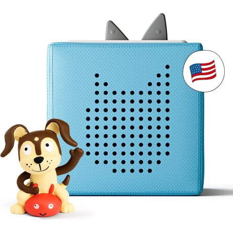 Toniebox Audio Player Starter Set with Playtime Puppy - Listen, Learn ...