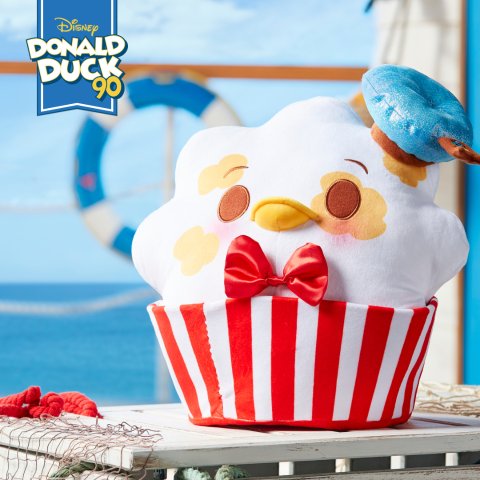Donald Duck Popcorn Disney Munchlings Plush – Sensational Snacks – 90th ...