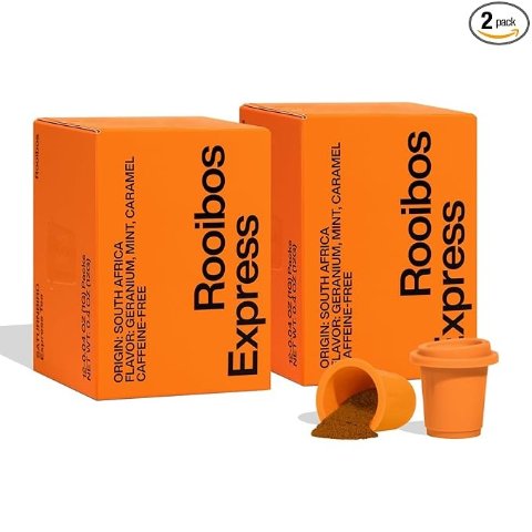 SATURNBIRD Express Rooibos Tea, Premium Instant Tea Powder, Cold Brew ...