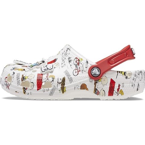 Unisex-Adult Classic Peanuts Snoopy Clog 史努比凉鞋 59.99 超值好货 | 北美省钱快报
